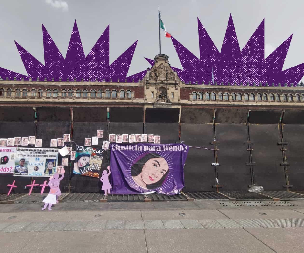 Sheinbaum justifica las vallas del Zócalo blindado previo al 8M - La ...